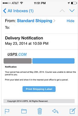 USPS Delivery Failure Notification eMail and Phone Scam – UPTON DAILY
