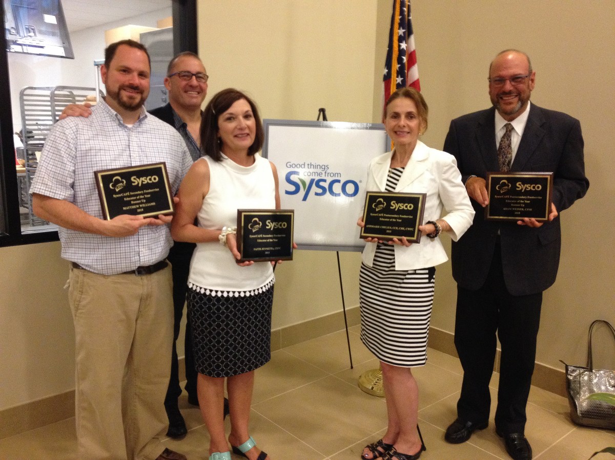 BVT Chef Honored at Educator of the Year Awards – UPTON DAILY